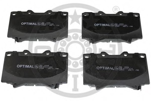 0446560160,TOYOT 04465-60160 Brake Pad Set, disc brake for TOYOT