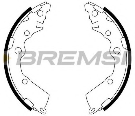 583501YA00,KIA 583501YA00 Brake Shoe Set for KIA