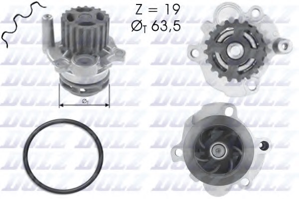 038121011C,VW 038121011C Water Pump for VW