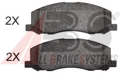 12456,OPTIMAL 12456 Brake Pad Set, disc brake for OPTIMAL