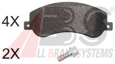 2H0698151A,VW 2H0698151A Brake Pad Set, disc brake for VW