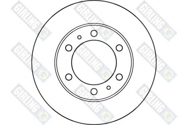 435120K070,TOYOT 43512-0K070 Brake Disc for TOYOT