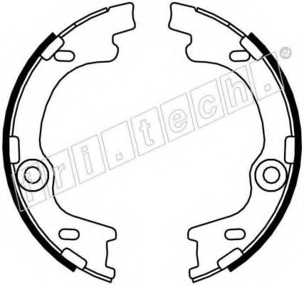 583052SA00,HYUNDAI 583052SA00 Brake Shoe Set, parking brake for HYUNDAI