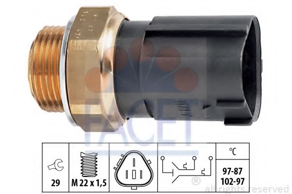 1J0959481A,OEM 1J0959481A Radiator Fan Switch for OEM