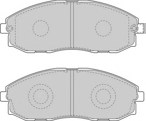 581014FA00,HYUNDAI 58101-4FA00 Brake Pad Set, disc brake for HYUNDAI