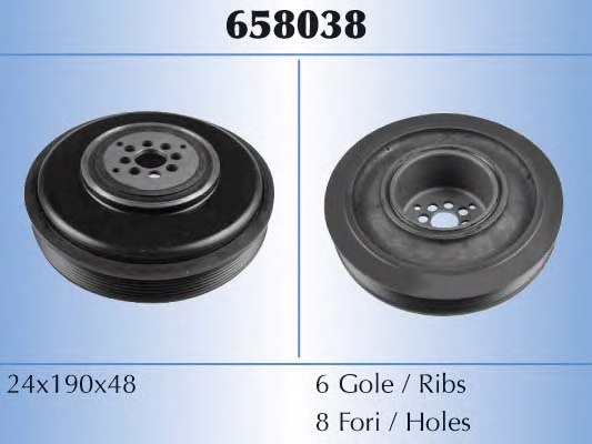 059105251AG,VW 059 105 251 AG Belt Pulley, crankshaft for VW
