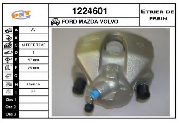 36000484,VOLVO 36000484 Brake Caliper for VOLVO