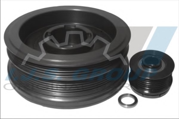 11238511371,BMW 11 23 8 511 371 Belt Pulley Set, crankshaft for BMW