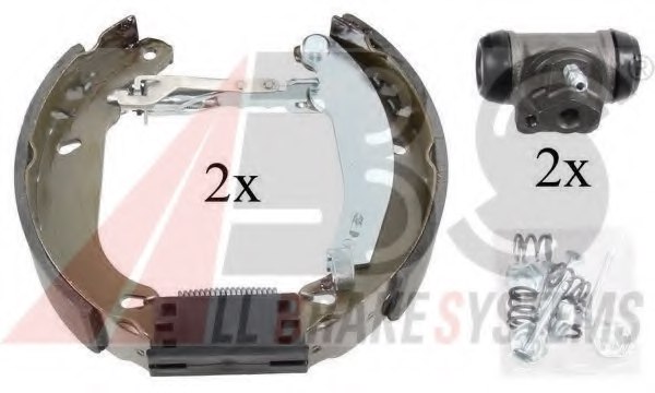 7701205755,RENAU 7701205755 Brake Shoe Set for RENAU