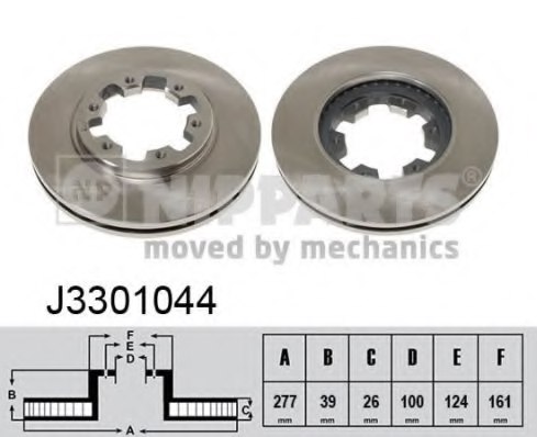 40206VJ200,NISSA 40206-VJ200 Brake Disc for NISSA