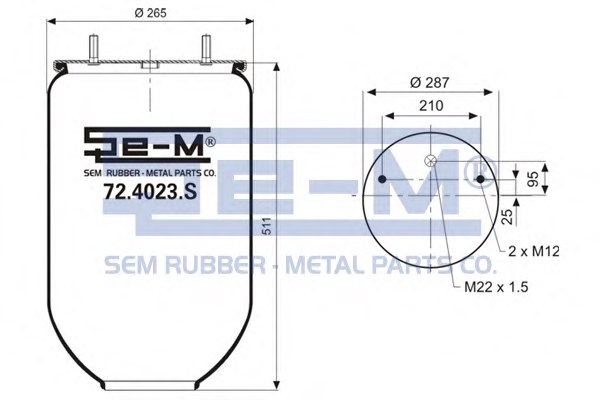 3229003100,SAF 3229003100 Boot, air suspension for SAF