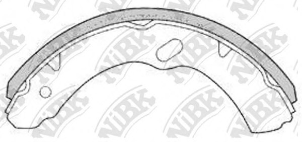 8972010610,ISUZU 8-97201-061-0 Brake Shoe Set for ISUZU