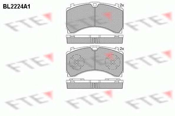 0064201520,MERCE 0064201520 Brake Pad Set, disc brake for MERCE