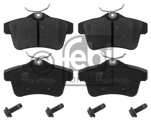 1608520680,PEUGE 1608520680 Brake Pad Set, disc brake for PEUGE