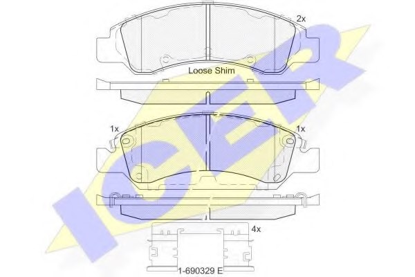 25918341,OEM 25918341 Brake Pad for OEM