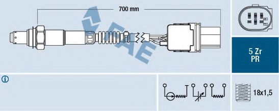 06J906262AC,VW 06J 906 262 AC Lambda Sensor for VW