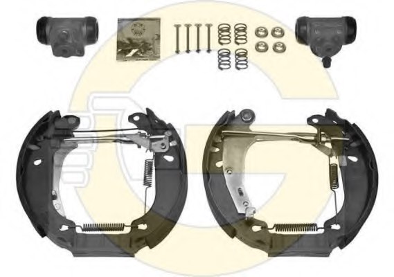 7701205755,RENAU 7701205755 Brake Shoe Set for RENAU