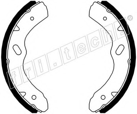8972010610,ISUZU 8-97201-061-0 Brake Shoe Set for ISUZU