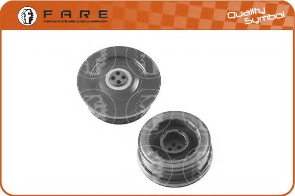 11238511371,BMW 11 23 8 511 371 Belt Pulley Set, crankshaft for BMW