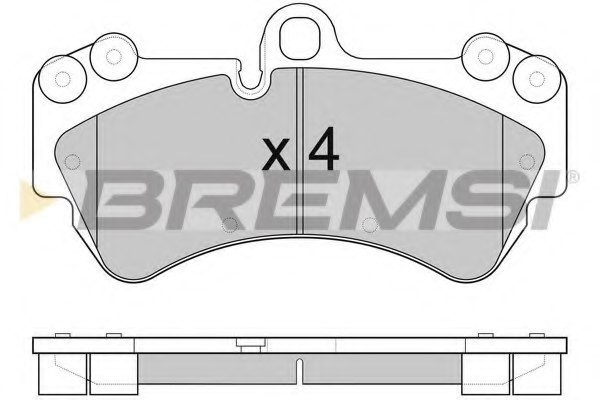 7L0698151,VW 7L0.698.151 Brake Pad Set, disc brake for VW