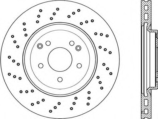 2034211312,MERCE 203 421 13 12 Brake Disc for MERCE