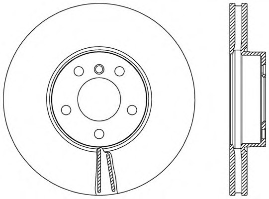 34116793245,BMW 34 11 6 793 245 Brake Disc for BMW