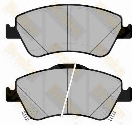 0446502200,TOYOT 04465-02200 Brake Pad Set, disc brake for TOYOT