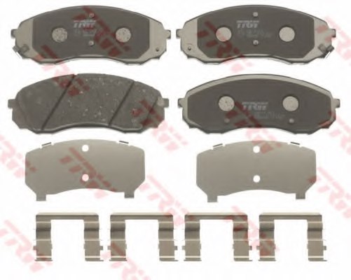 GDB3448,TRW GDB3448 Brake Pad Set, disc brake for AUSTIN,HYUNDAI,KIA