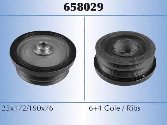 11237805696,BMW 11237805696 Belt Pulley, crankshaft for BMW