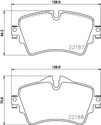 34106863293,MINI 34 10 6 863 293 Brake Pad Set, disc brake for MINI