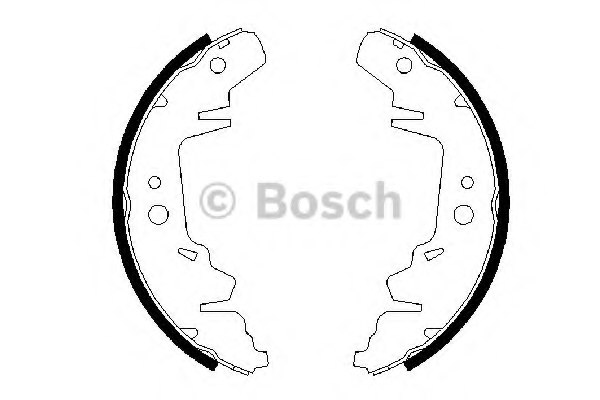 5830526A00,HYUNDAI 58305-26A00 Brake Shoe Set for HYUNDAI