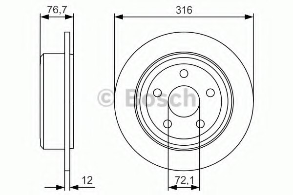 52060147AA,JEEP 52060147AA Brake Disc for JEEP