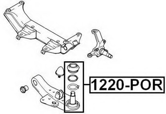 545104B001,HYUNDAI 54510-4B001 Track Control Arm for HYUNDAI