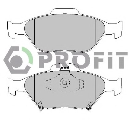 044650D050,TOYOT 04465-0D050 Brake Pad Set, disc brake for TOYOT