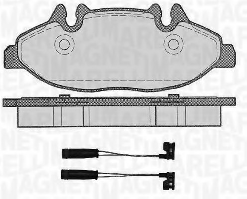 0064204320,MERCE 0064204320 Brake Pad Set, disc brake for MERCE