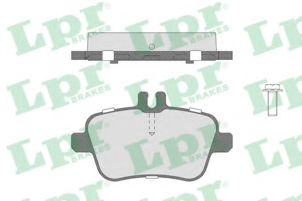 A0064202320,MERCE A 006 420 23 20 Brake Pad Set, disc brake for MERCE