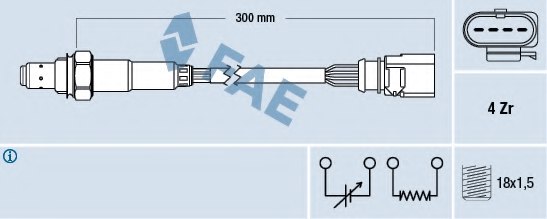 03F906262A,VW 03F 906 262 A Lambda Sensor for VW