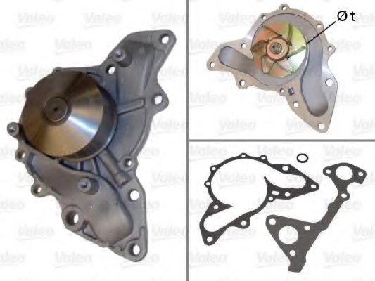 2510039800,KIA 25100-39800 Water Pump for KIA