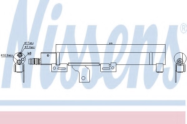 31369544,VOLVO 3 136 954 4 Dryer, air conditioning for VOLVO