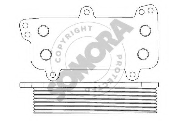 070117021D,VW 070117021D Oil Cooler, engine oil for VW