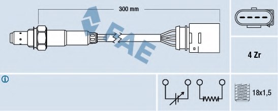 03C906262,VAG 03C906262 Lambda Sensor for VAG