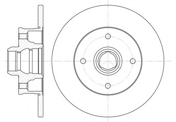 1J0614149,VW 1J0614149 Sensor Ring, ABS for VW