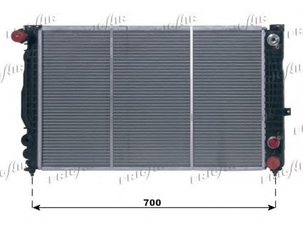 4Z7121251B,AUDI 4Z7121251B Radiator, engine cooling for AUDI