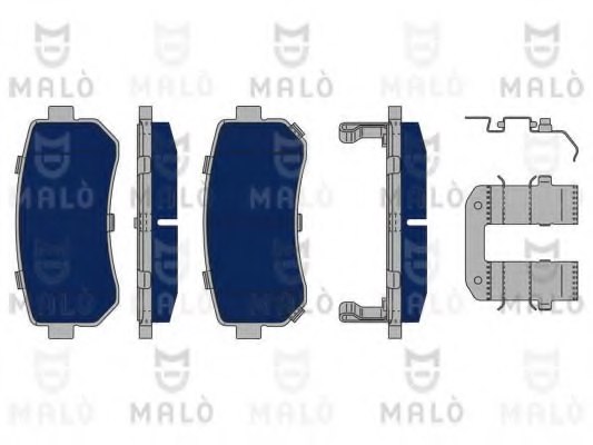 583021JA30,HYUNDAI 583021JA30 Brake Pad Set, disc brake for HYUNDAI