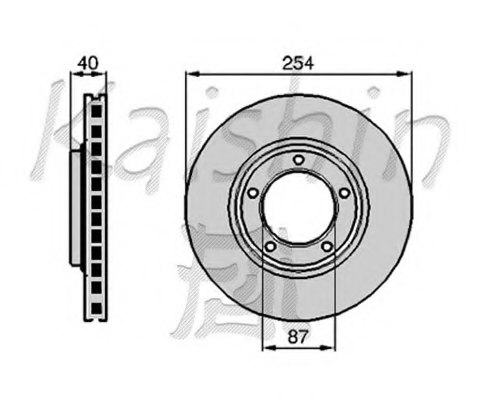 581294A000,HYUNDAI 58129-4A000 Brake Disc for HYUNDAI