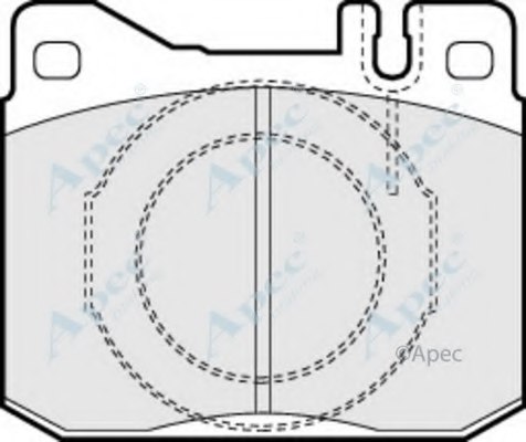 0024202024,MERCE 0024202024 Brake Pad Set, disc brake for MERCE