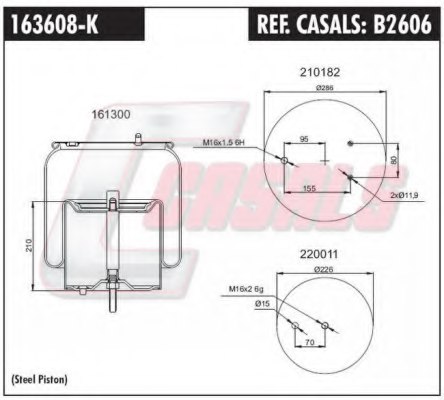 1903608,SCANI 1903608 Boot, air suspension for SCANI