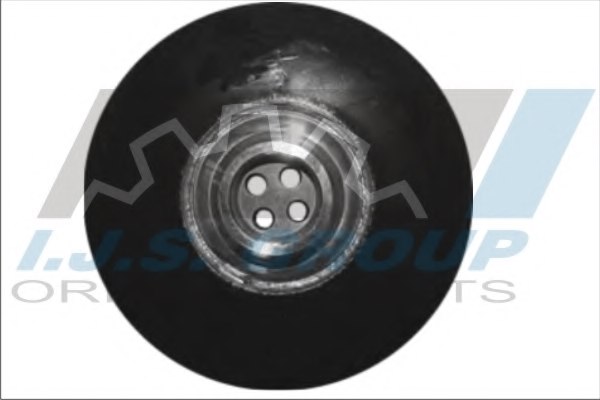11237810458,BMW 11 23 7 810 458 Belt Pulley, crankshaft for BMW