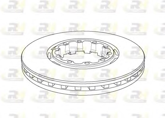 4079001300,SAF 4079001300 Brake Disc for SAF