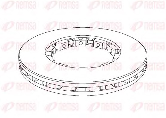 1812563,DAF 1812563 Brake Disc for DAF